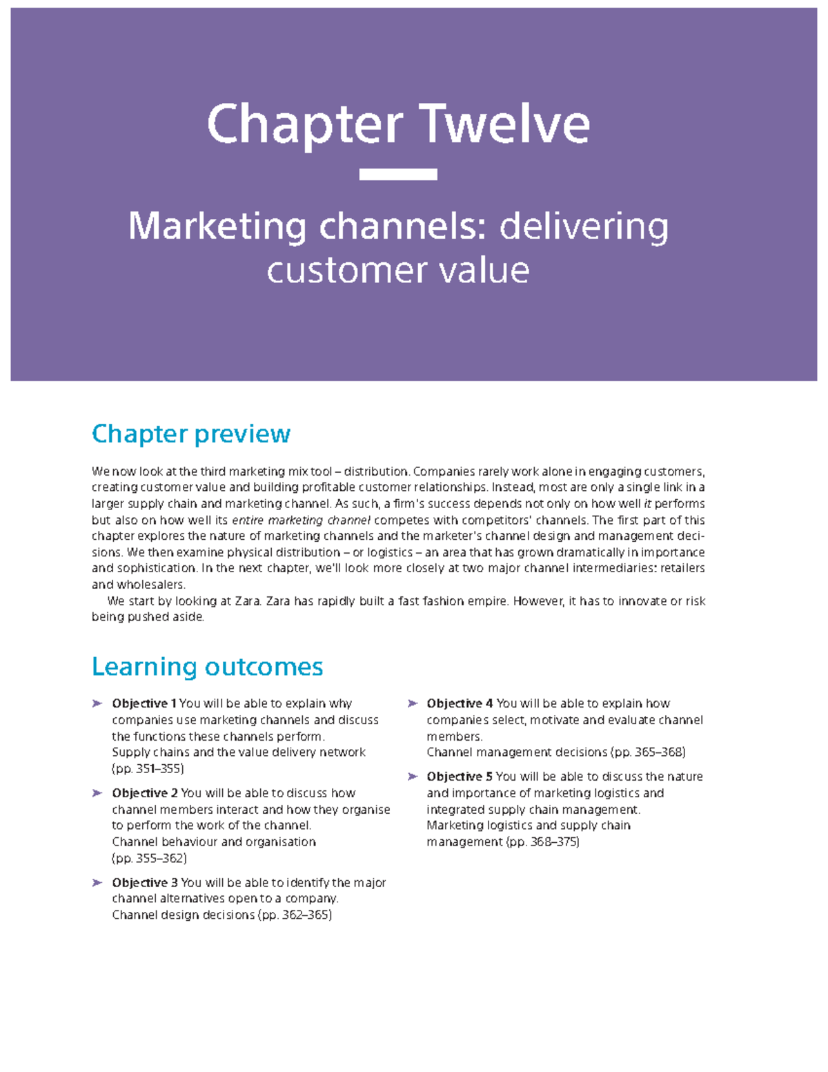 Principles of Marketing 17th edition, Chapter 12 - Studocu