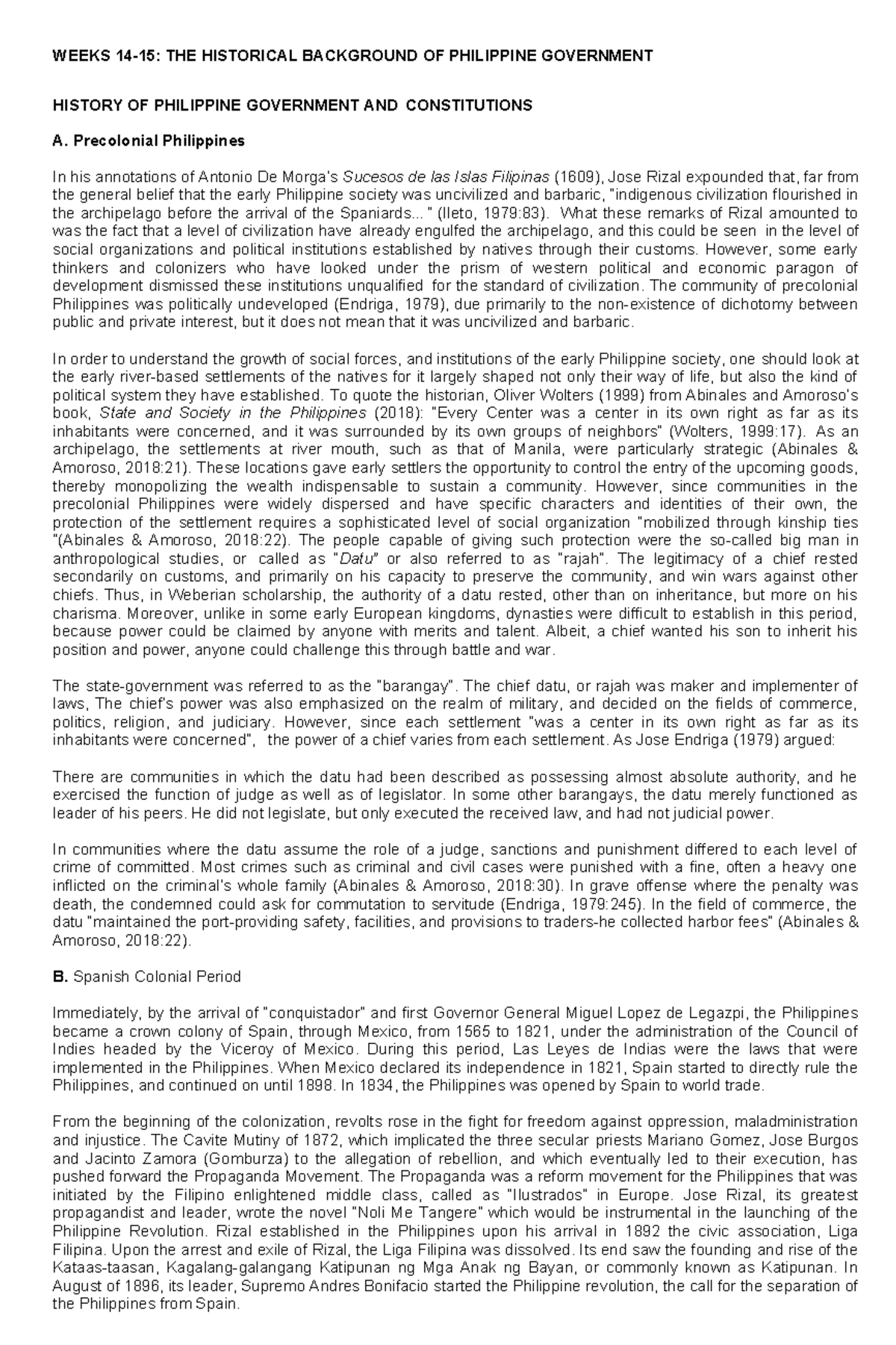 V2-WEEK-14-15-Philippine-Constitutions-and-Government 2 - WEEKS 14-15 ...