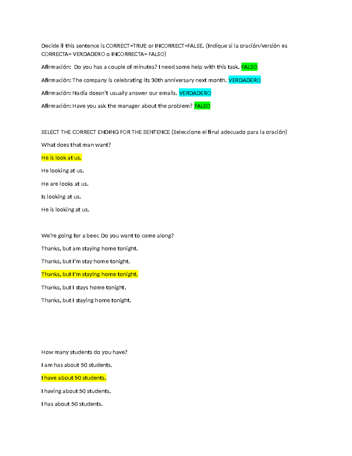 Decide if this sentence is Correct - Decide if this sentence is CORRECT ...