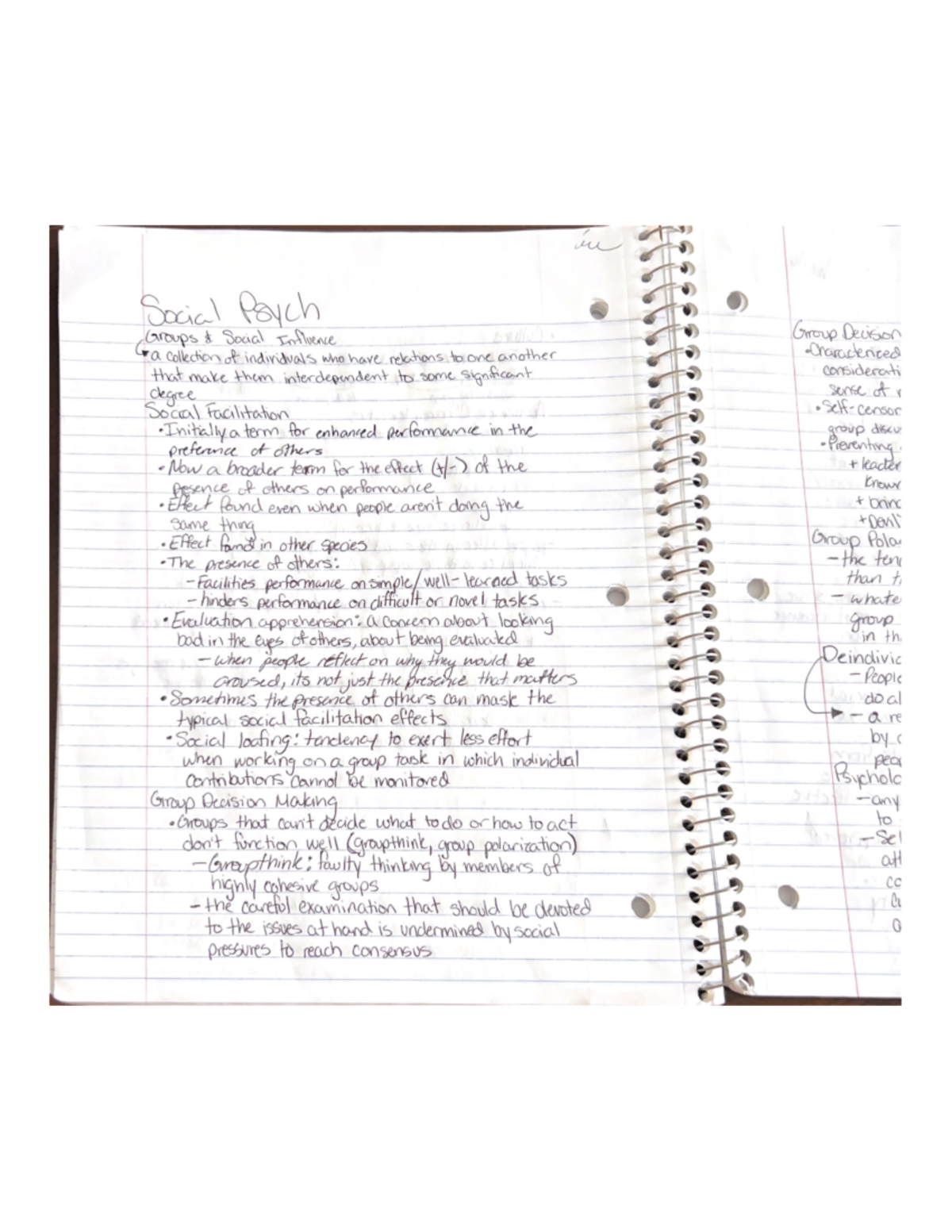 social psych lecture notes - PSY 8 - Studocu