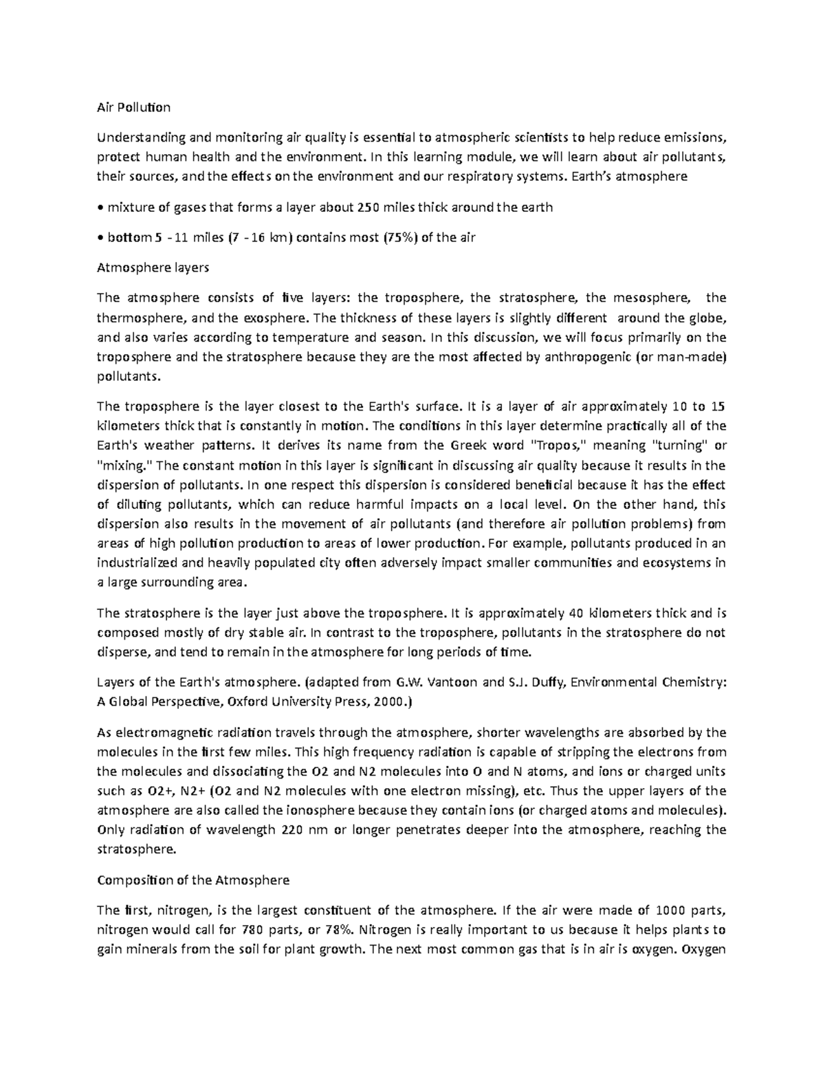 Air-Pollution - Air-Pollution - Air Pollution Understanding and ...