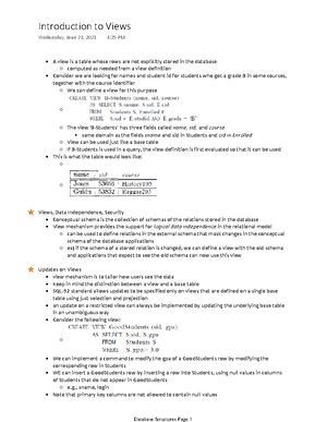 Database Structures - Database structures refer to the way in which the ...