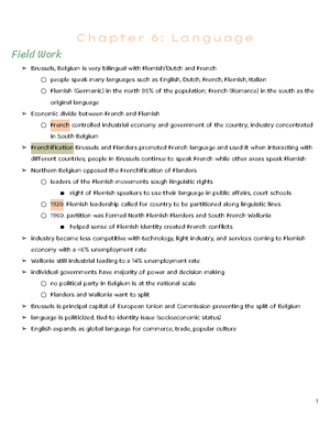 Aphug Unit 3.4 Outline - Human Geography Notes - Unit 4: Local Culture ...