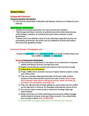 Examples - International Politics - International Politics - Examples 1 ...