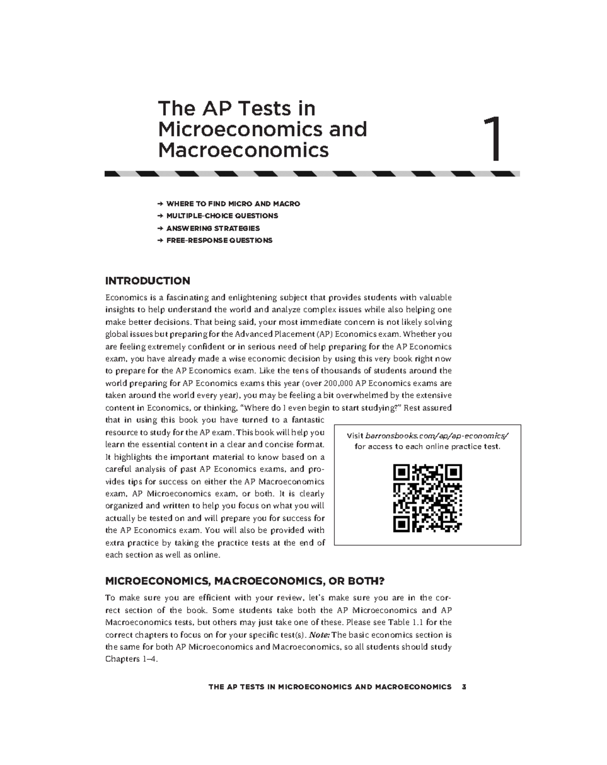 AP Marcro Barron - 1. Introduction Macro - Micro - THE AP TESTS IN ...