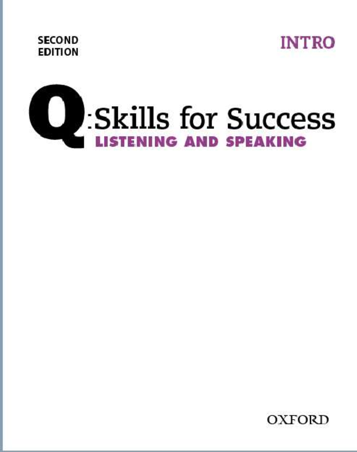 Qskills for Success Listening and speaking intro 2nd-ed - English ...