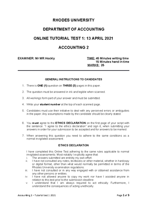 03 Presentation s20 final gripping gaap - Solution 3. a) The objective ...