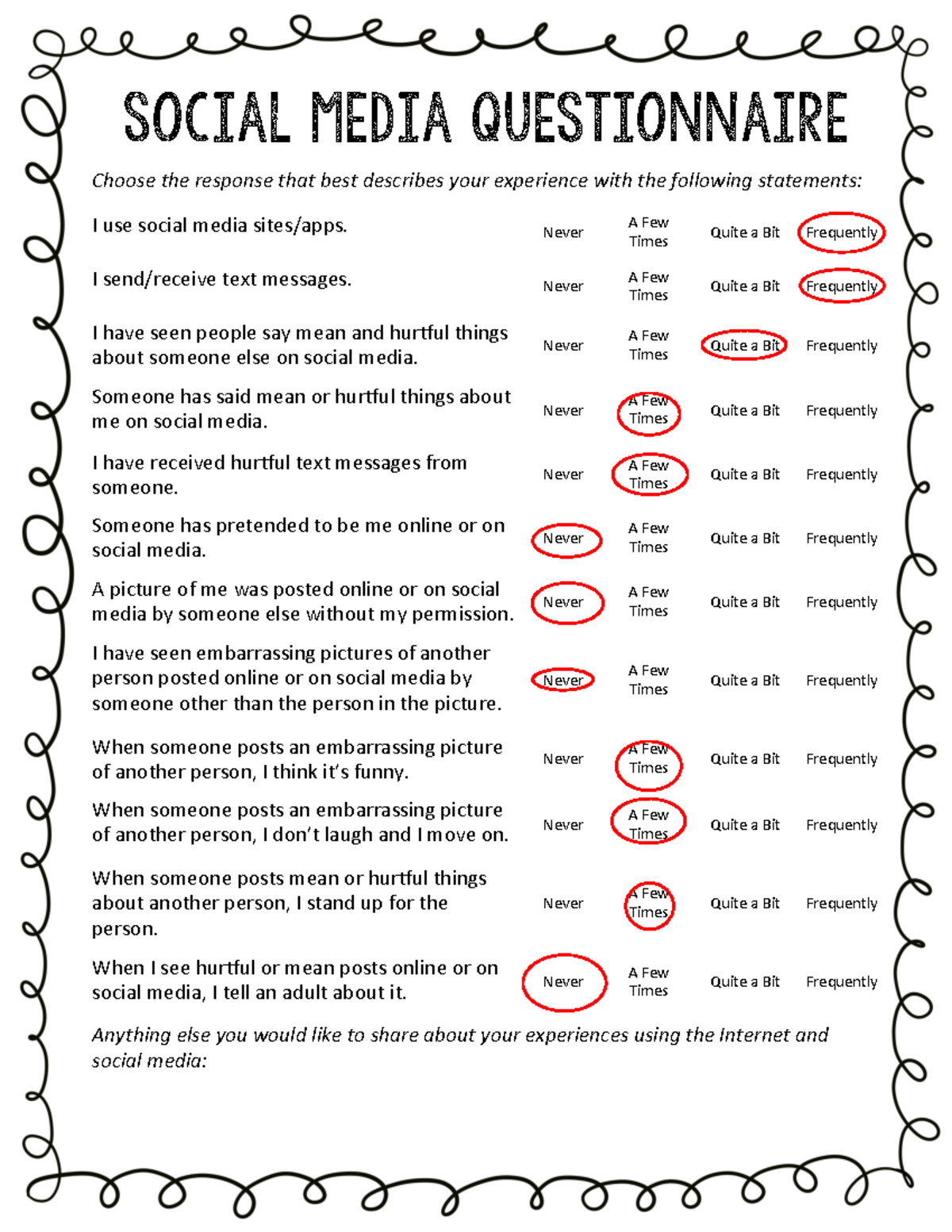 Jag Pravesh Venkatesh - Social Media Questionnaire - Social Media ...