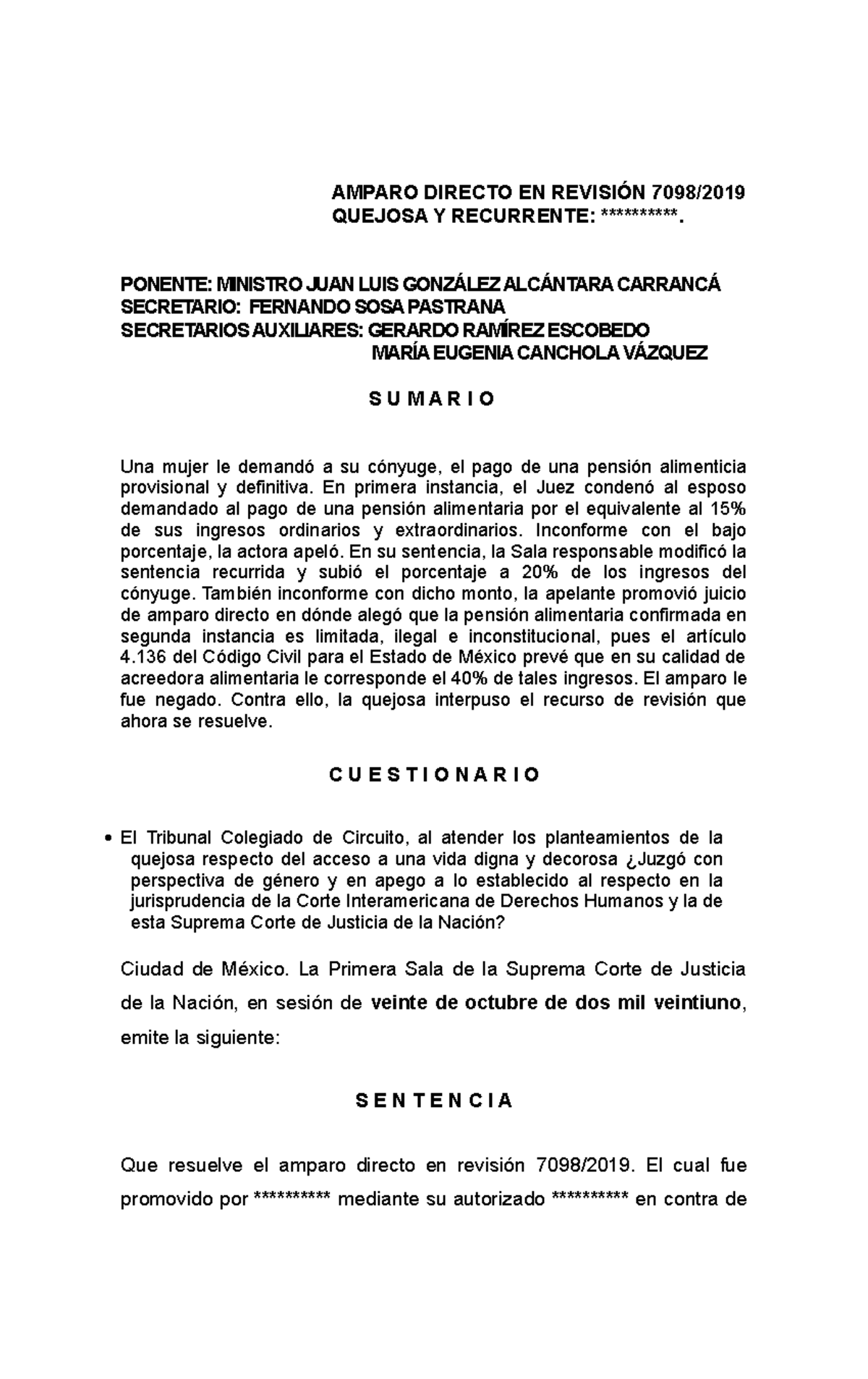 Engrose - Jlgac - ADR 7098-2019 (factores a considerar para fijar ...