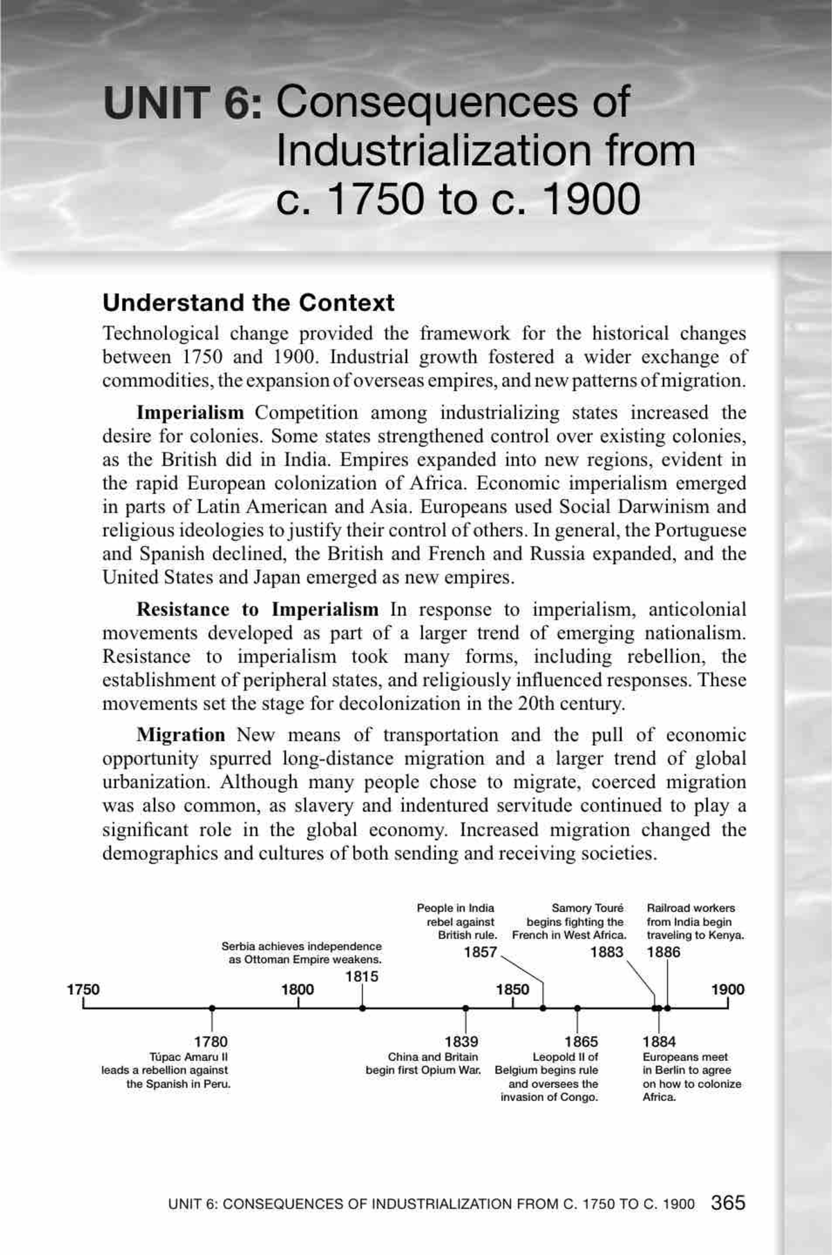 Amsco Unit 6.1 Rationales for Imperialism (2020) - UNIT 6: Consequences ...