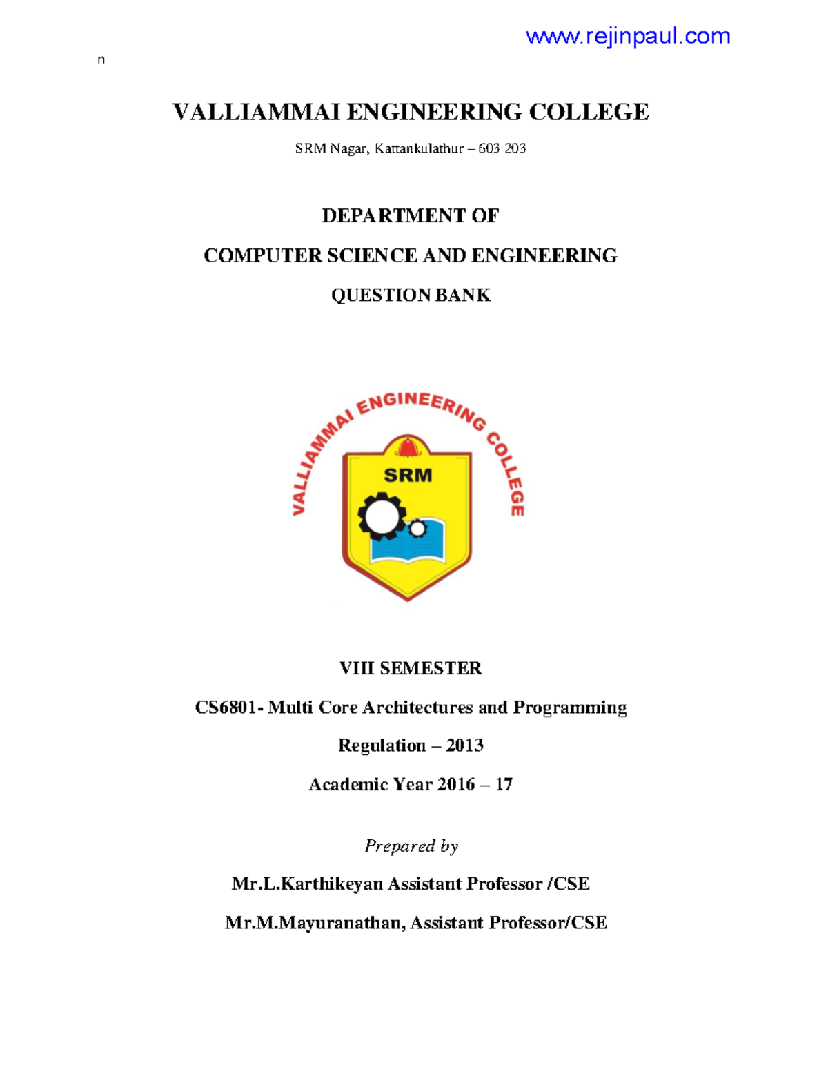 MCA question bank - This document gives us the maximum idea about what ...