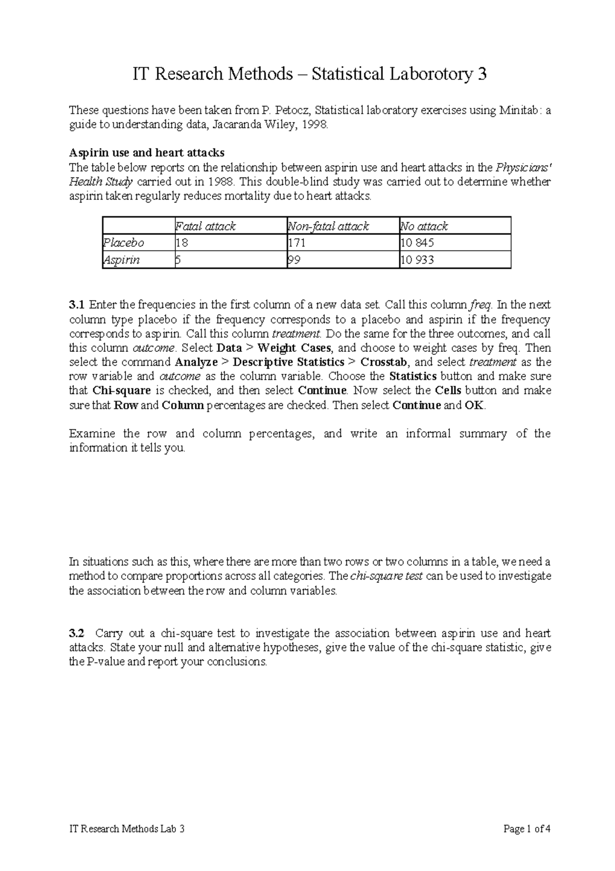 TRM Week 4 Laboratory - this is lab document for TRM - IT Research ...