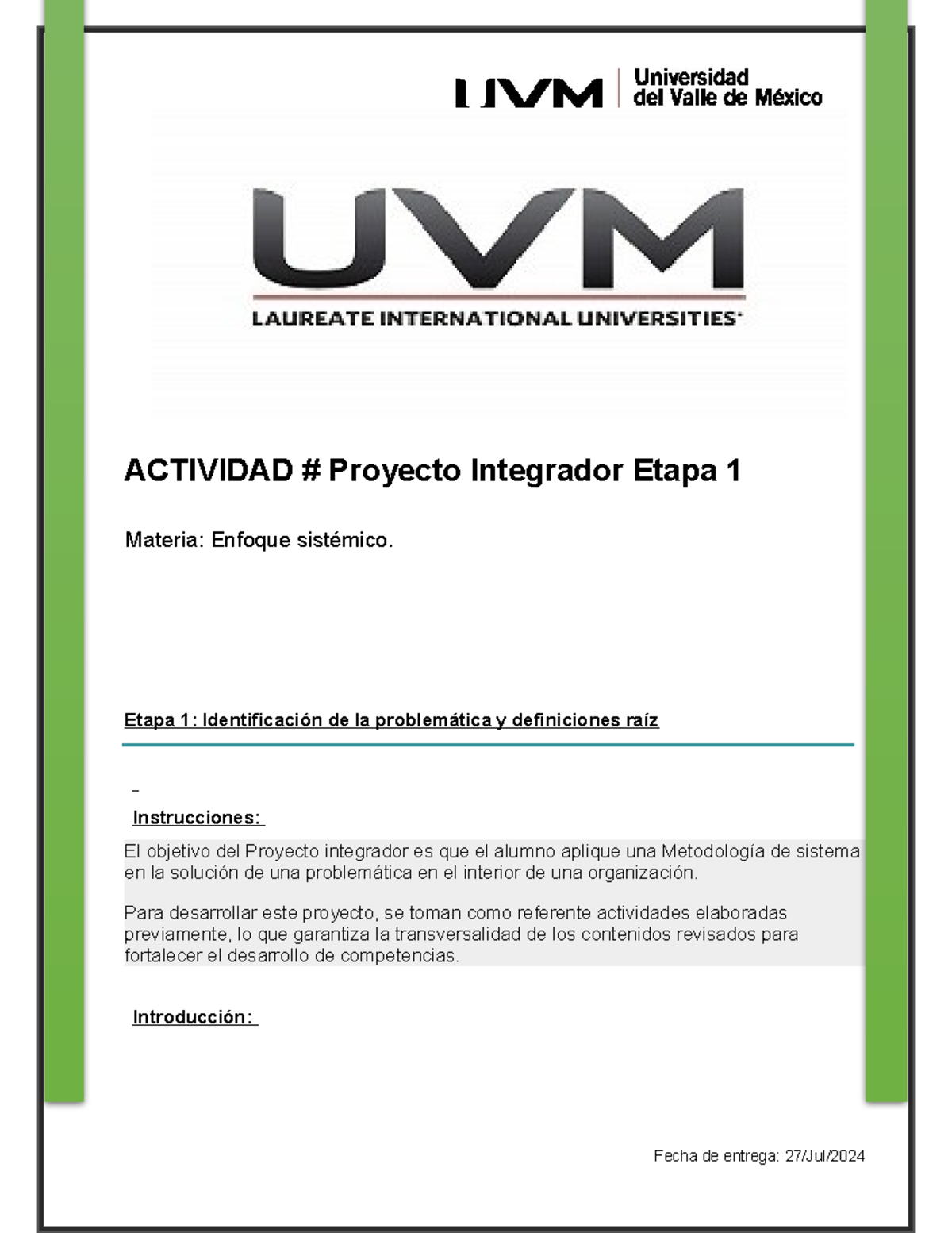 A3 E2 - ......................................... - ACTIVIDAD ...