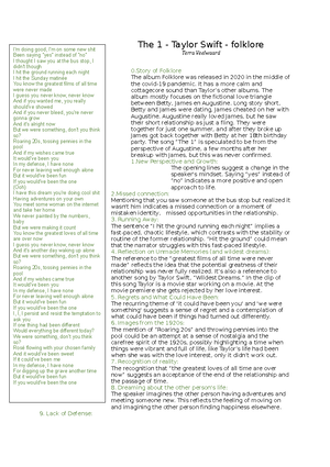 The Man Essay - An analysis of Taylor Swift's music vide, The Man ...