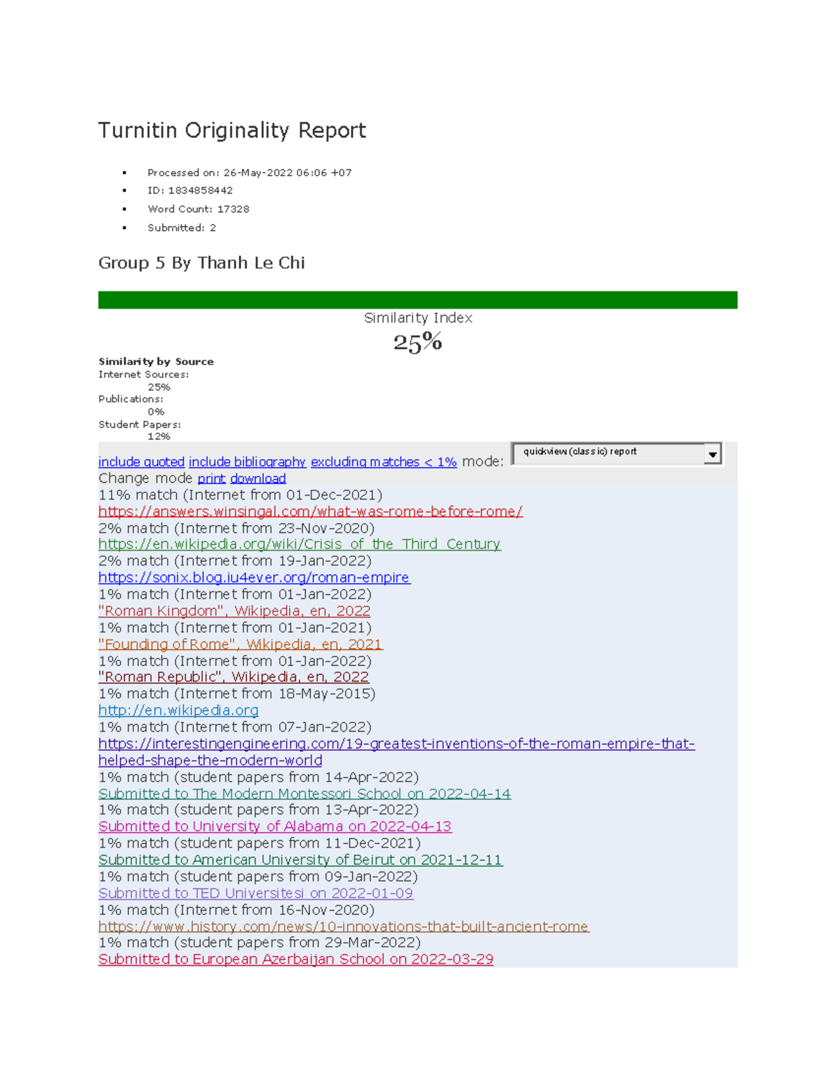 Turnitin - gewrgwefdfdefwgdefwg - Turnitin Originality Report Processed ...