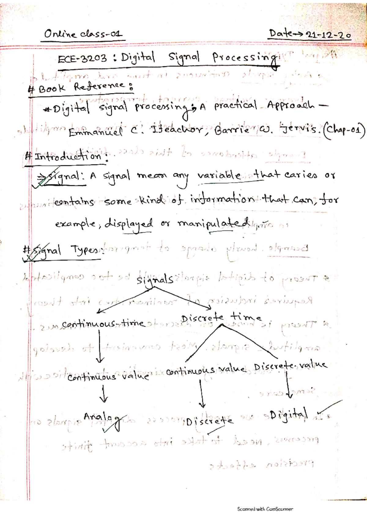 Digital Signal Processing Data Communication Studocu