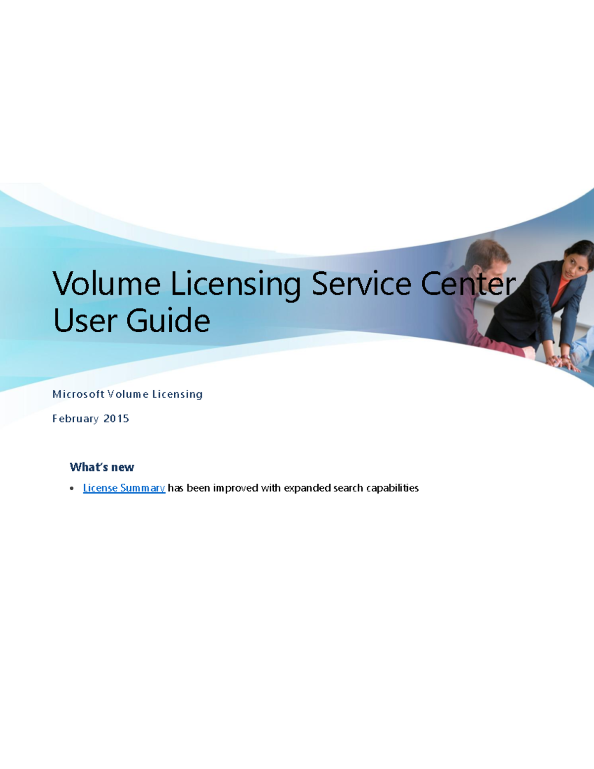 VLSC User Guide English - Volume Licensing Service Center User Guide Microsoft Volume Licensing ...