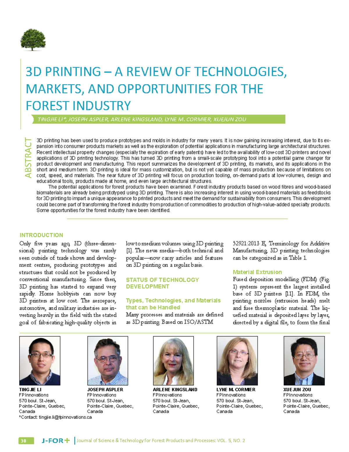 AULA2a 3D Printing – A Review OF Technologies - ABSTRACT 3D printing ...