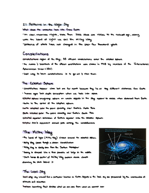 Chapter 1 Modern View Of The Universe - Our Cosmic Address earth is a ...