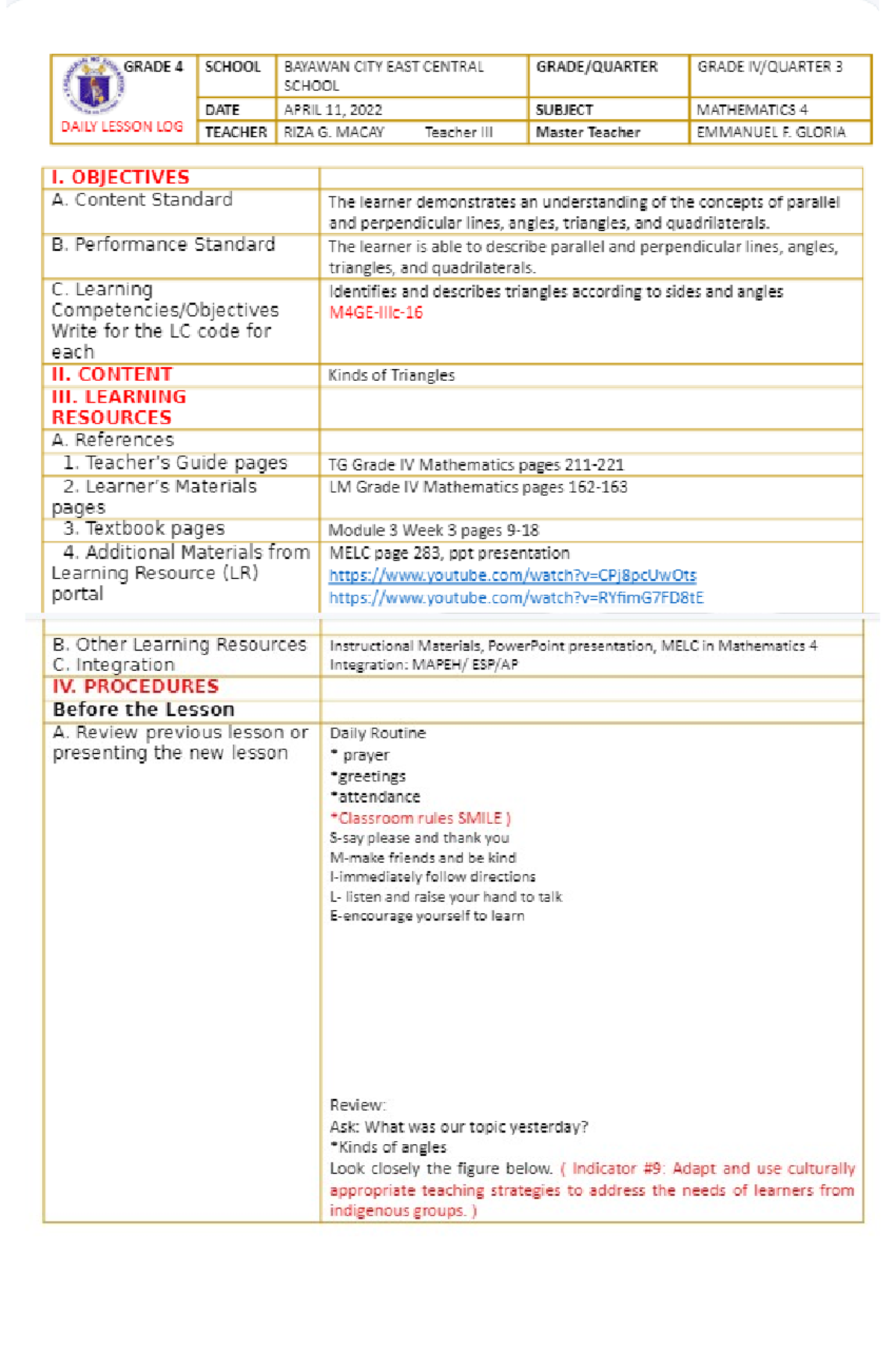 LP - education - Teacher Education - Studocu