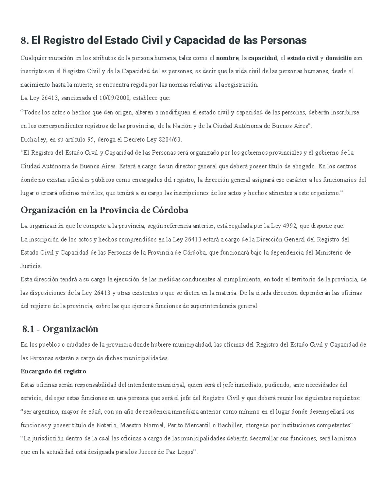 Registral 2-M3L3-El Registro del Estado Civil y Capacidad de las Personas - 8. El Registro del ...