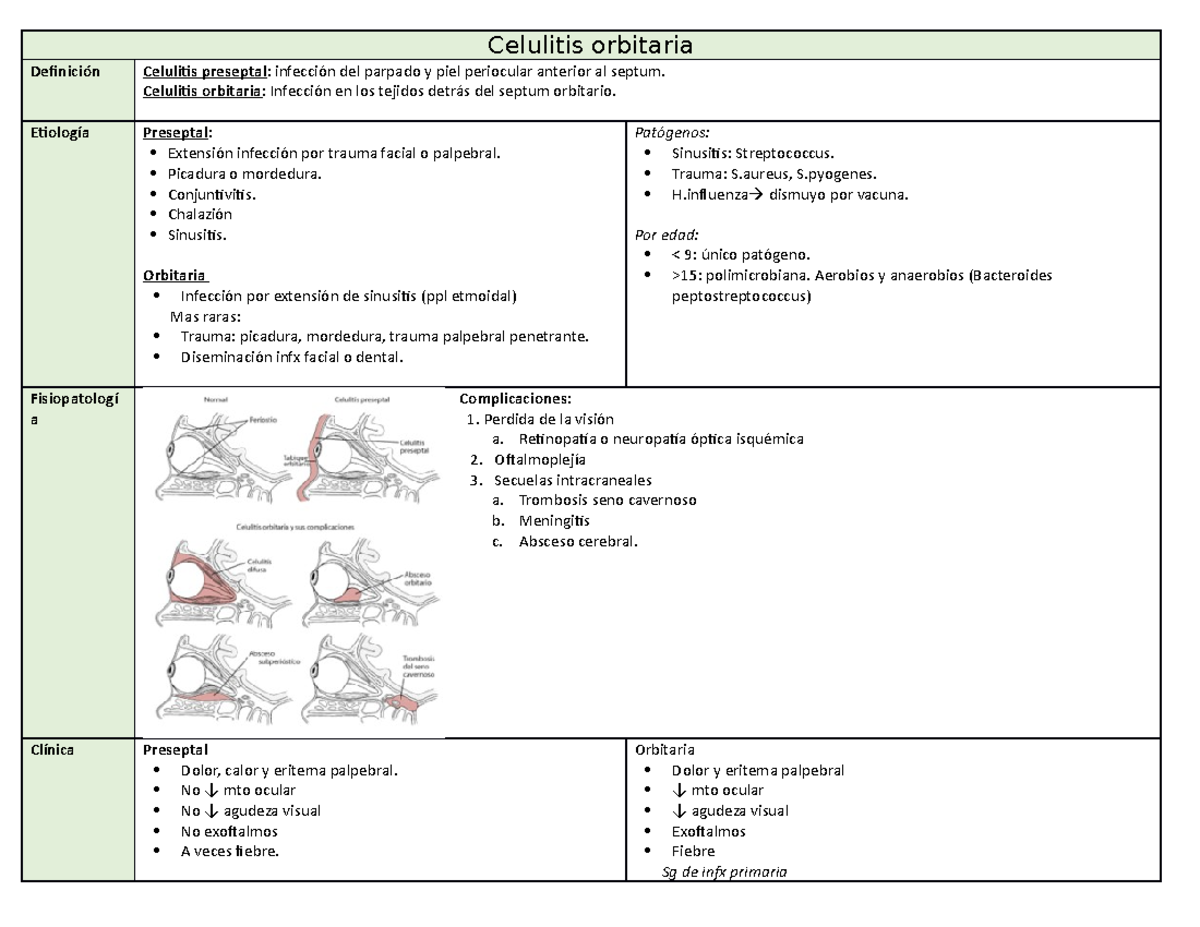 Celulitis orbitaria - Infección ojo - Celulitis orbitaria Definición ...