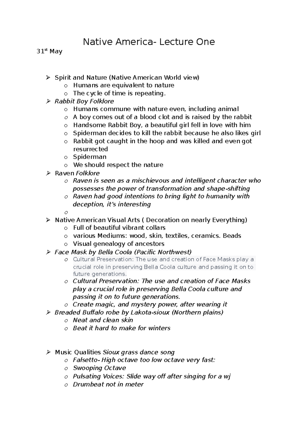 Native America - HUM 151 - BYU-Hawaii - Studocu