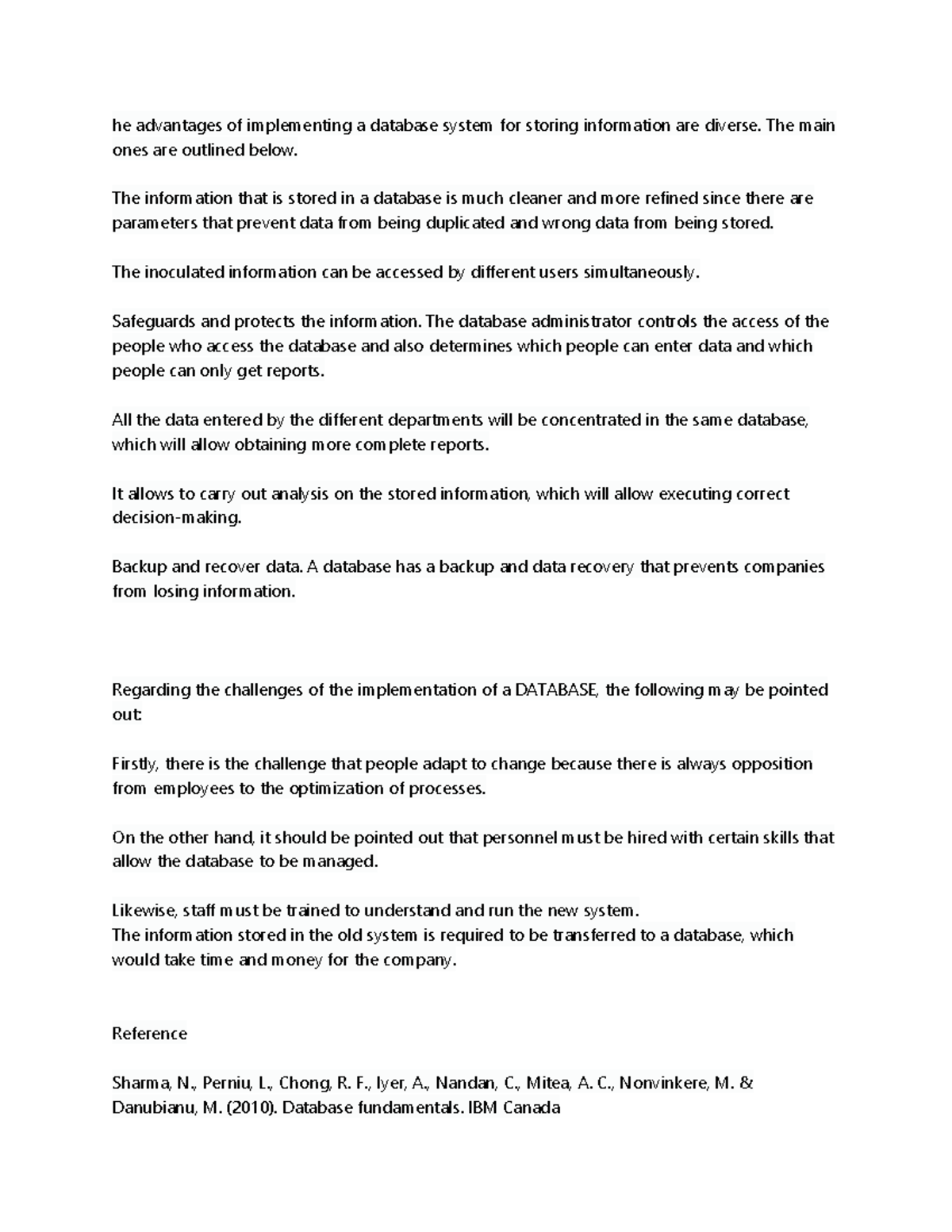 CS 2203 discussion unit 1 - CS 2203 - UoPeople - Studocu