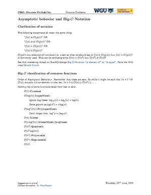 C960 recursion answers - Recursion problems 1 The following algorithm ...