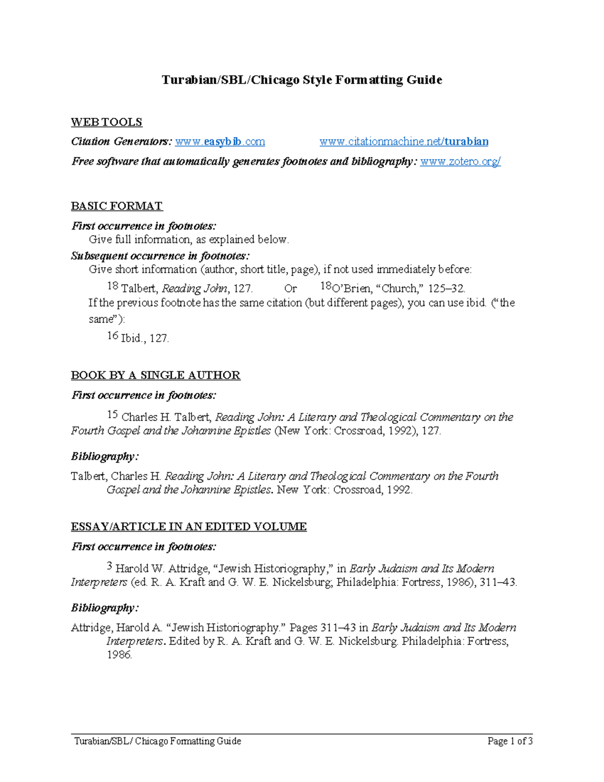 CHRI Formatting Guide - Turabian/SBL/Chicago Style Formatting Guide WEB ...