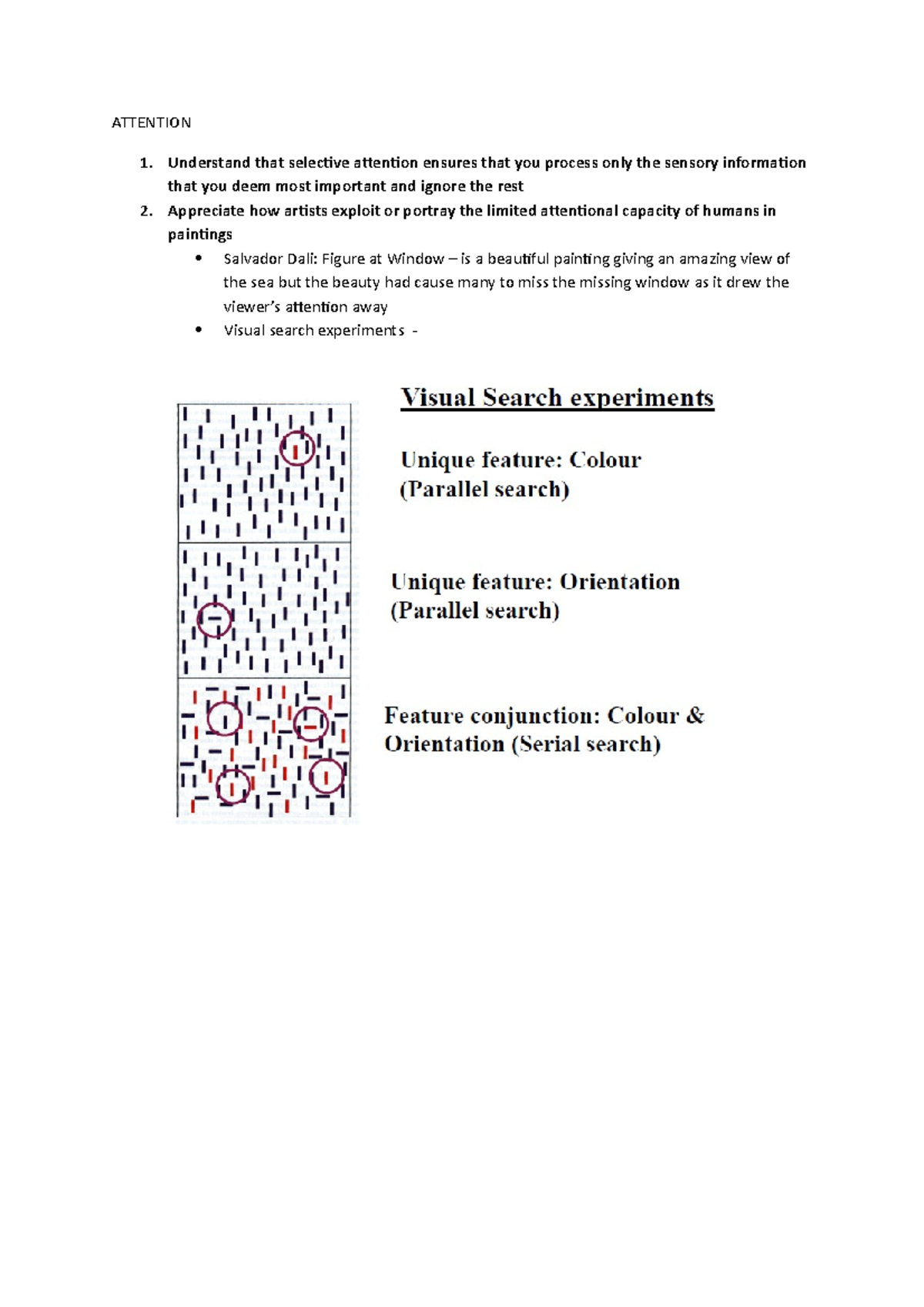 Attention - This note provides basic information from the slides and ...