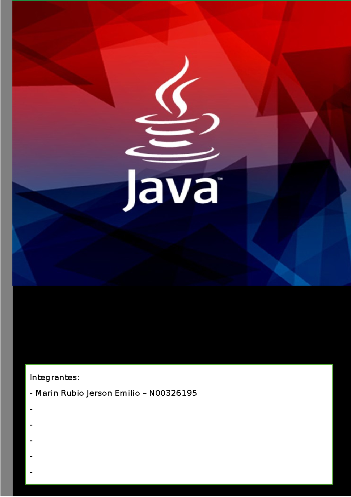 Casos secuenciales - analisis de algoritmos - SINTAXIS DE JAVA ...