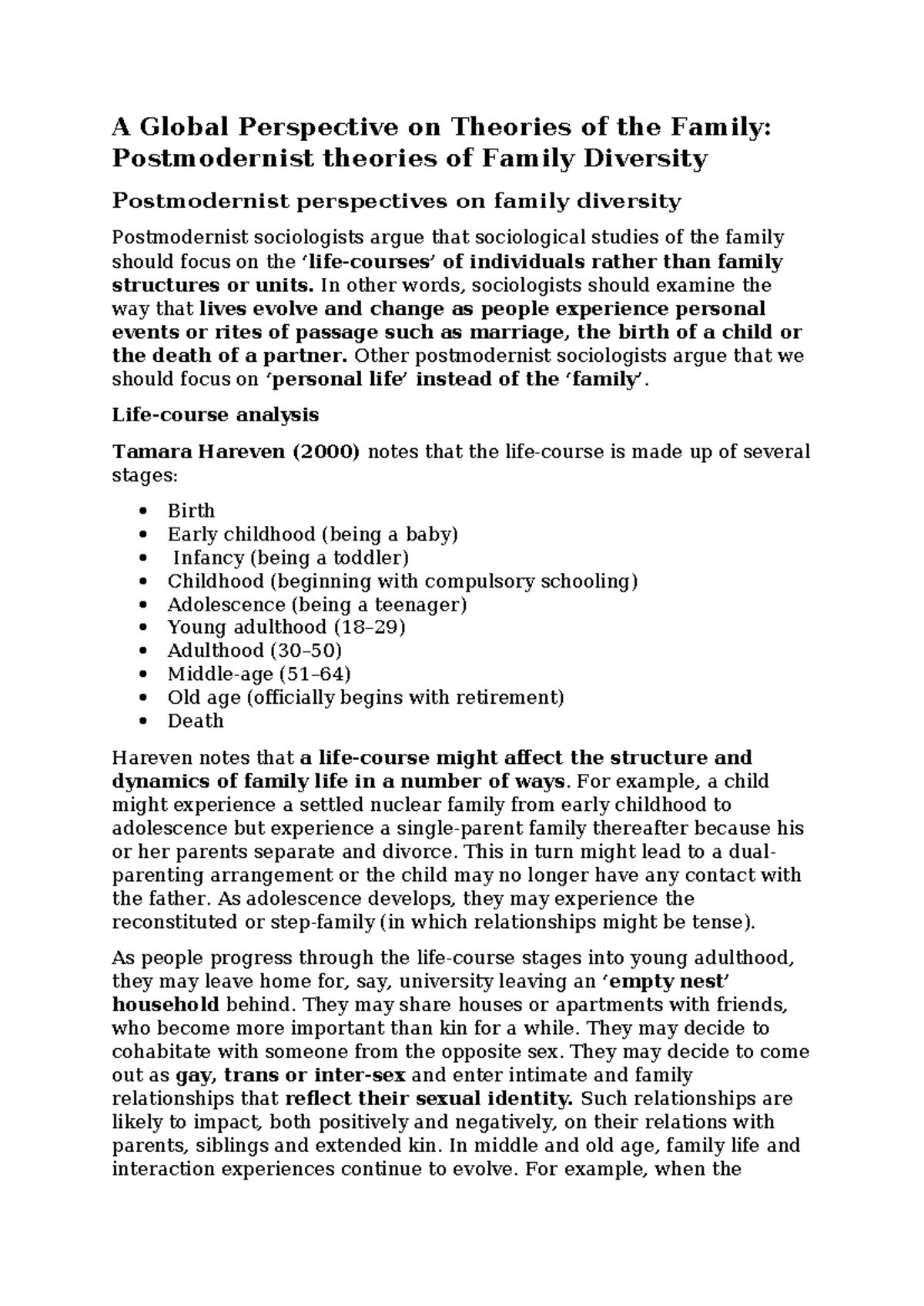 5. A Global Perspective on Theories of the Family - A Global ...