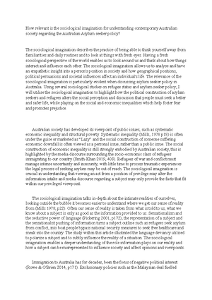 SOC10004 A2 Writing Skills-2 - ID Name SOC10004 - Sociological ...