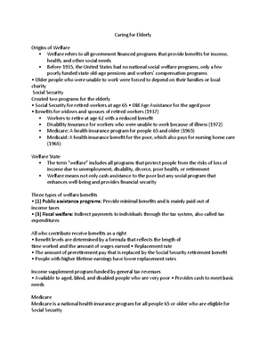 Social Stratification of Life Course and Aging - Social Stratification ...