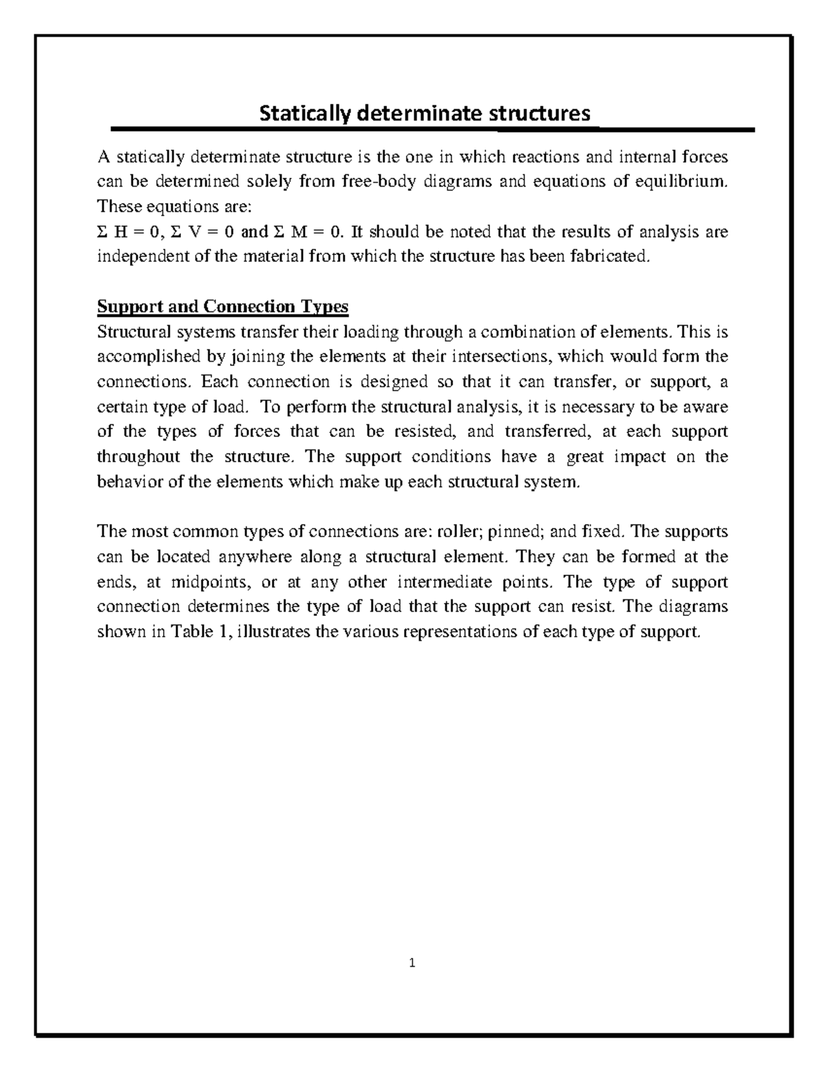 5. Statically Determinate Analysis updated with examples - Statically ...