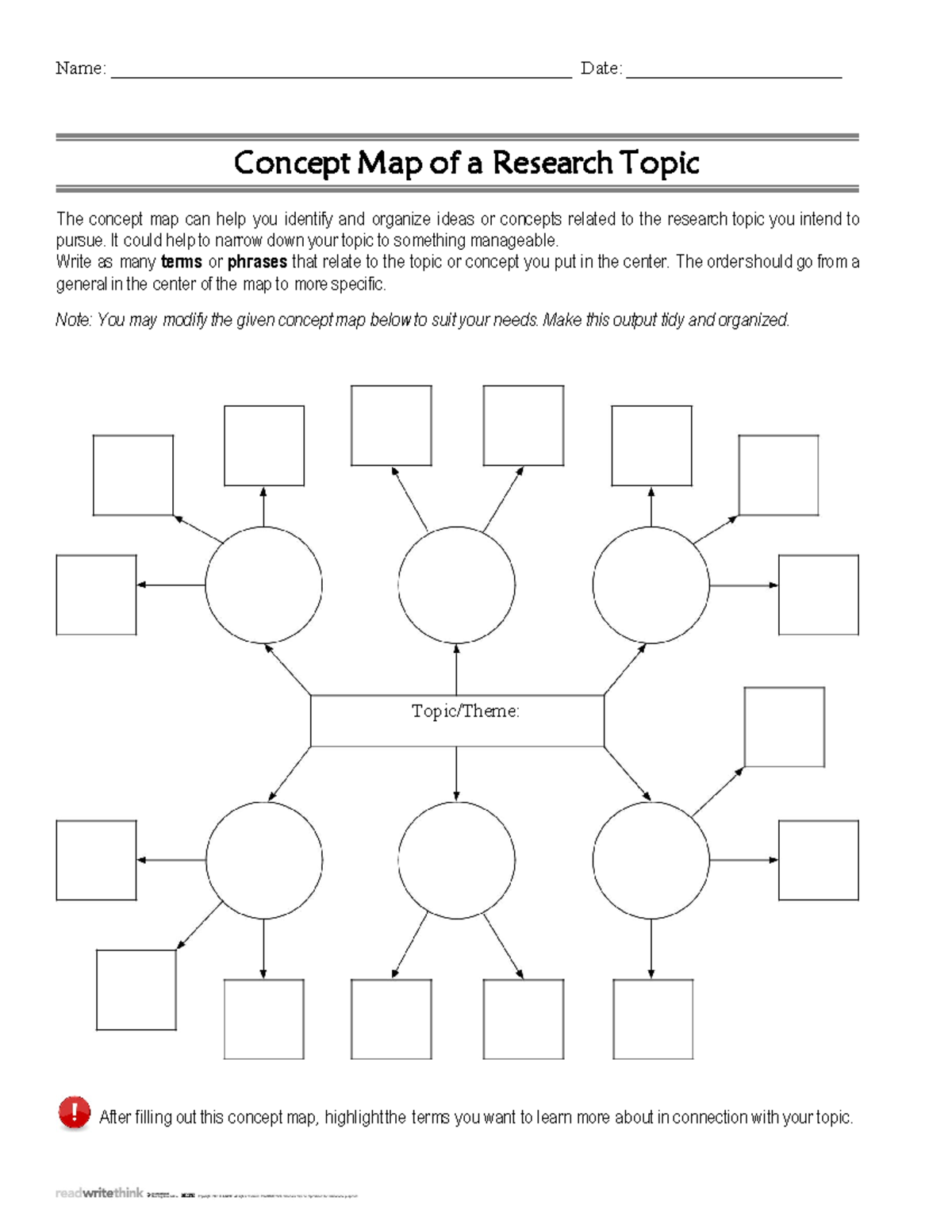LT-1 Concept-Map Topic - Name ...
