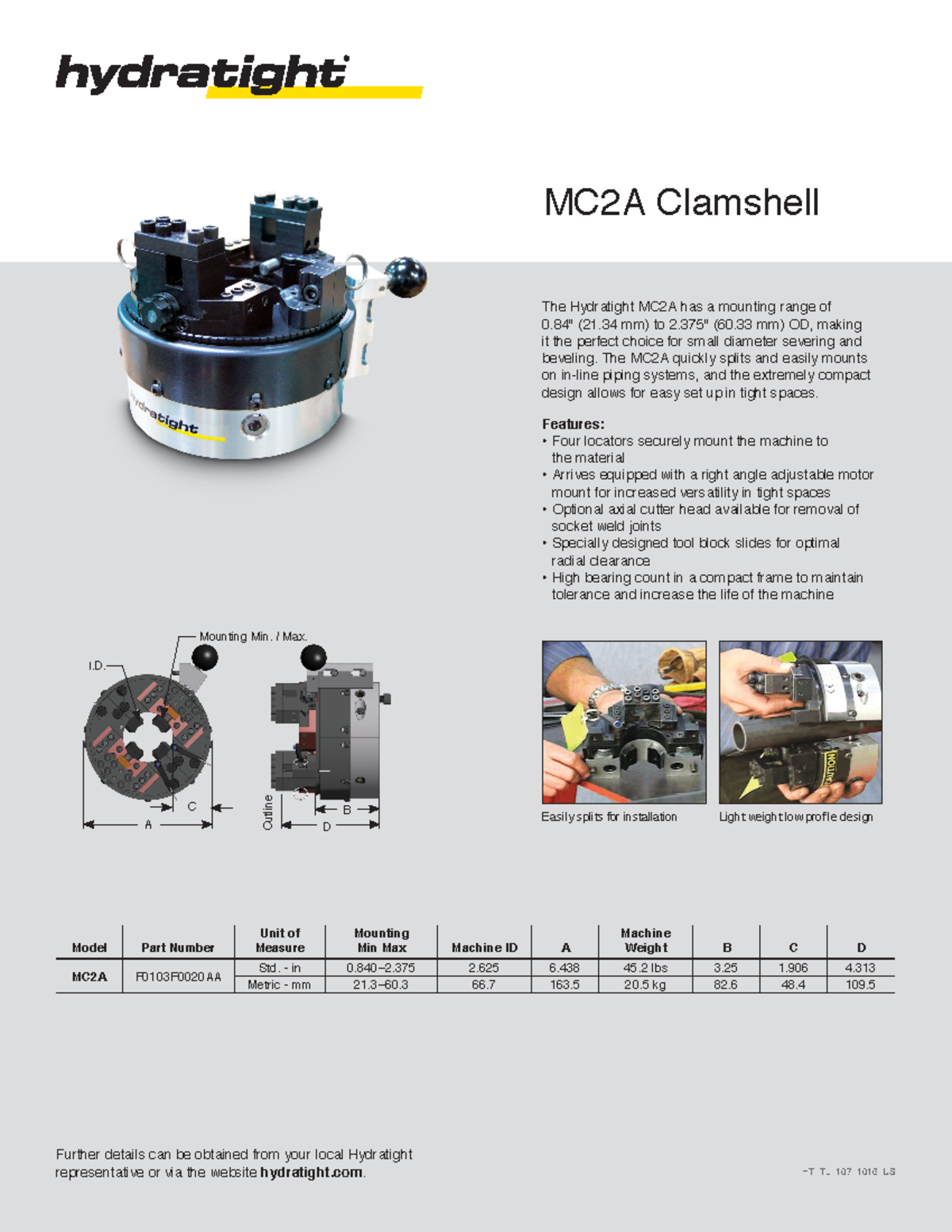 Corte - MC2A - ddsss - Further details can be obtained from your local ...
