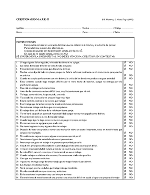 TEST DE MOSS Introduccion - La prueba de Moss es una prueba de ...