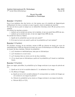 Manuel de révision bac pratique - REVISION BAC PRATIQUE 2023 MATIERE : INFORMATIQUE ENSEIGNANT ...
