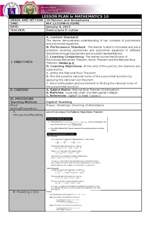 Math 8 Q2 SLM WK2 - notes - 8 Mathematics Quarter 2 – Module 2 Problems ...