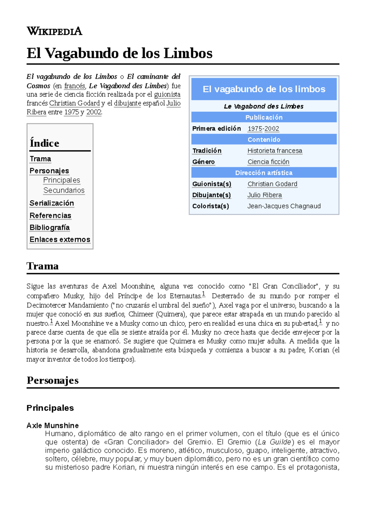 El Vagabundo de los Limbos - El vagabundo de los limbos Le Vagabond des ...