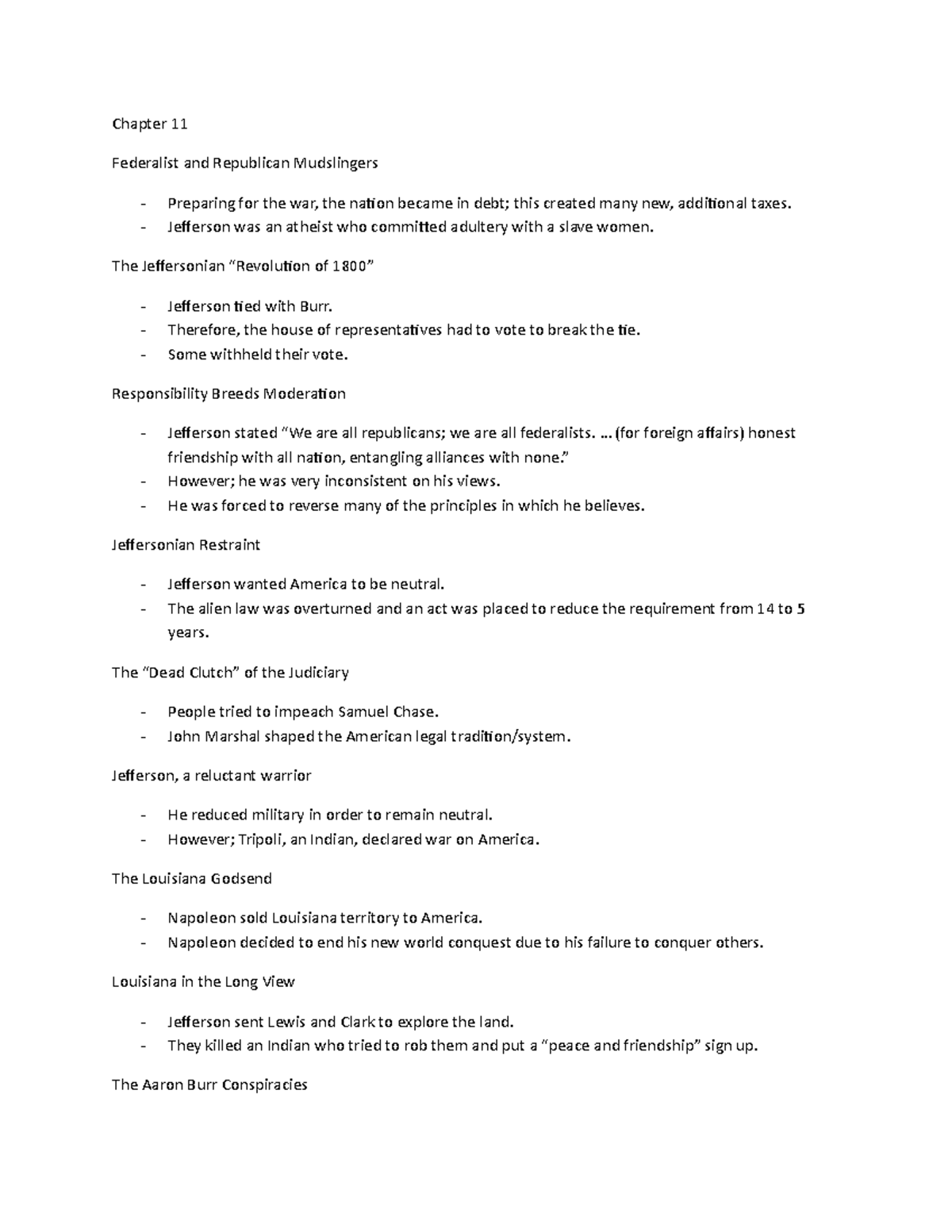 Chapter 11 of The American Pageant: A History of the Republic 13th ...