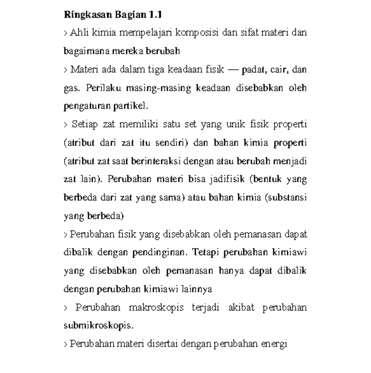 Catatan kimia 9 - Ringkasan Bagian 1. › Ahli kimia mempelajari ...