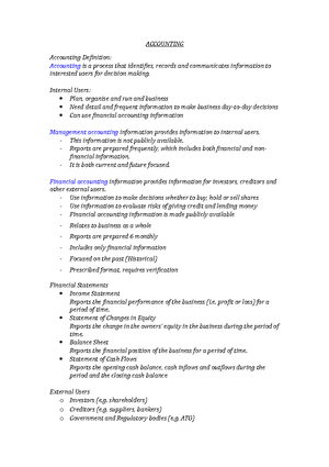 Official Assignment 1 Accounting - Holly Searby 32527209 ASSIGNMENT 1 ...