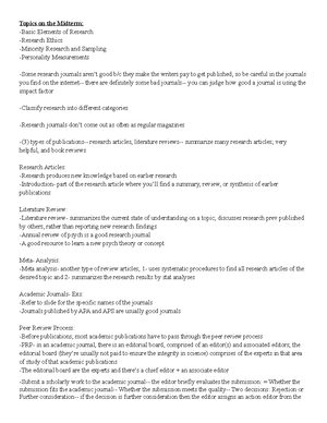 PSYC-2010-L01 Lab 5 - Serial Position Effect Lab - Serial Position Effect Abstract The serial ...