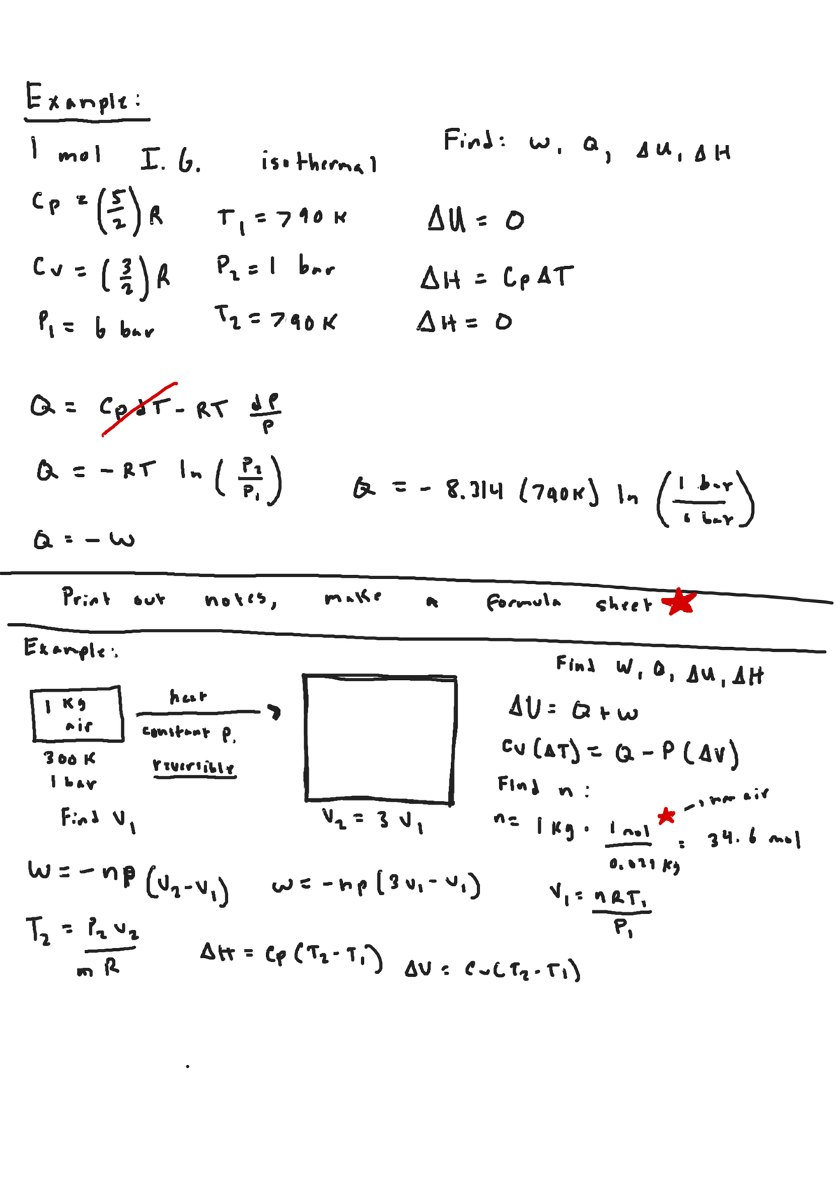 Thermodynamics Lecture Notes 5 - CHEM 2070 - Studocu