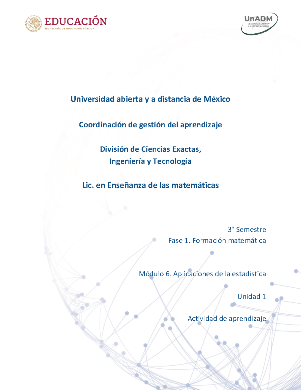 Em 06 EMAE U1 actividad aprendizaje A5 - Universidad abierta y a ...