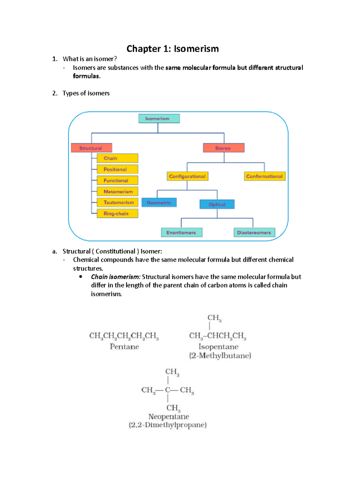 Chapter 1 - This file is associated with isomerism - Chapter 1 ...