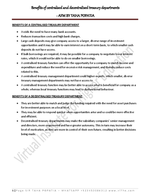 AFM Study Notes - ACCA – AFM ADVANCED FINANCIAL MANAGEMENT STUDY NOTES ...